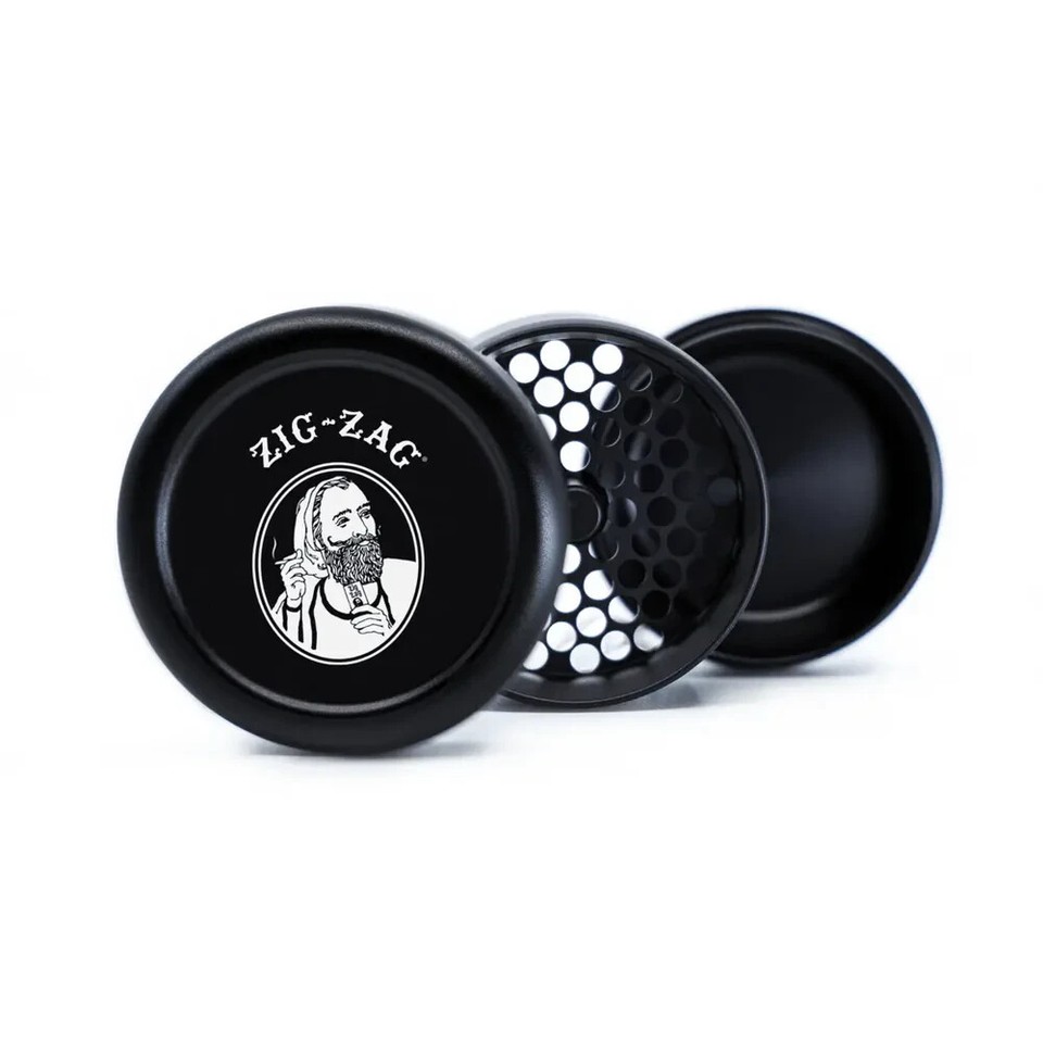 ZIG-ZAG x Flower Mill - Zig-Zag Smoke Grinder - Herb & Tobacco Grinder (CNC) | eBay