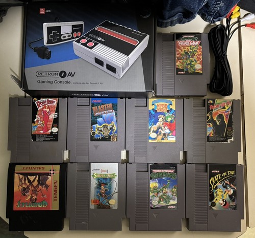 Retron Nintendo Nes System Console w/9 Game Bundle | eBay