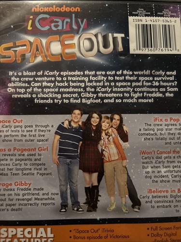 Icarly: Ispace Out (DVD, 2010) for sale online | eBay