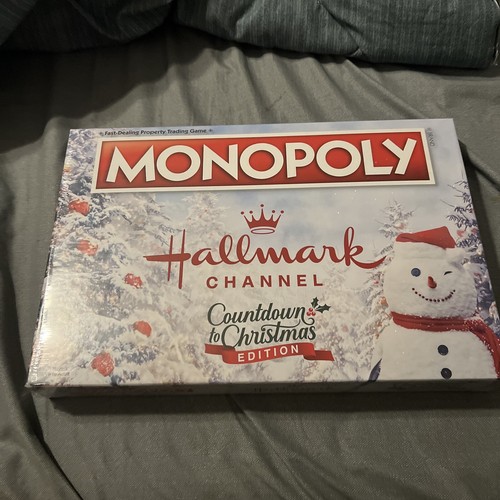 Hallmark Channel Holiday Edition Monopoly Board Game Countdown to ...
