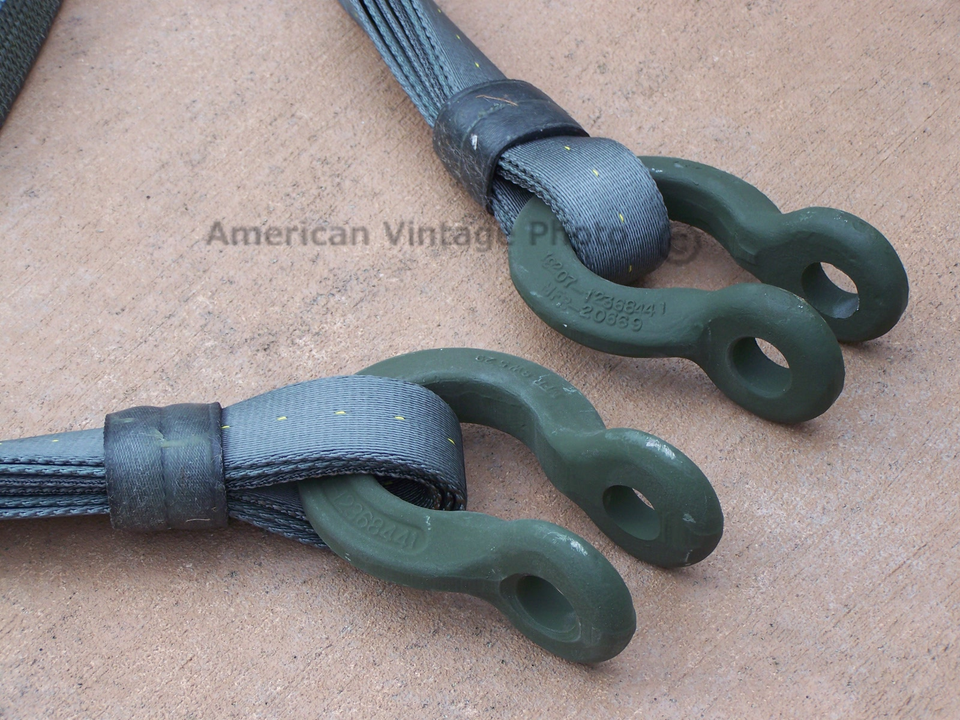 Military Strap Tow Cargo Tie Down for Pintle Shackle Army Truck M35 ...