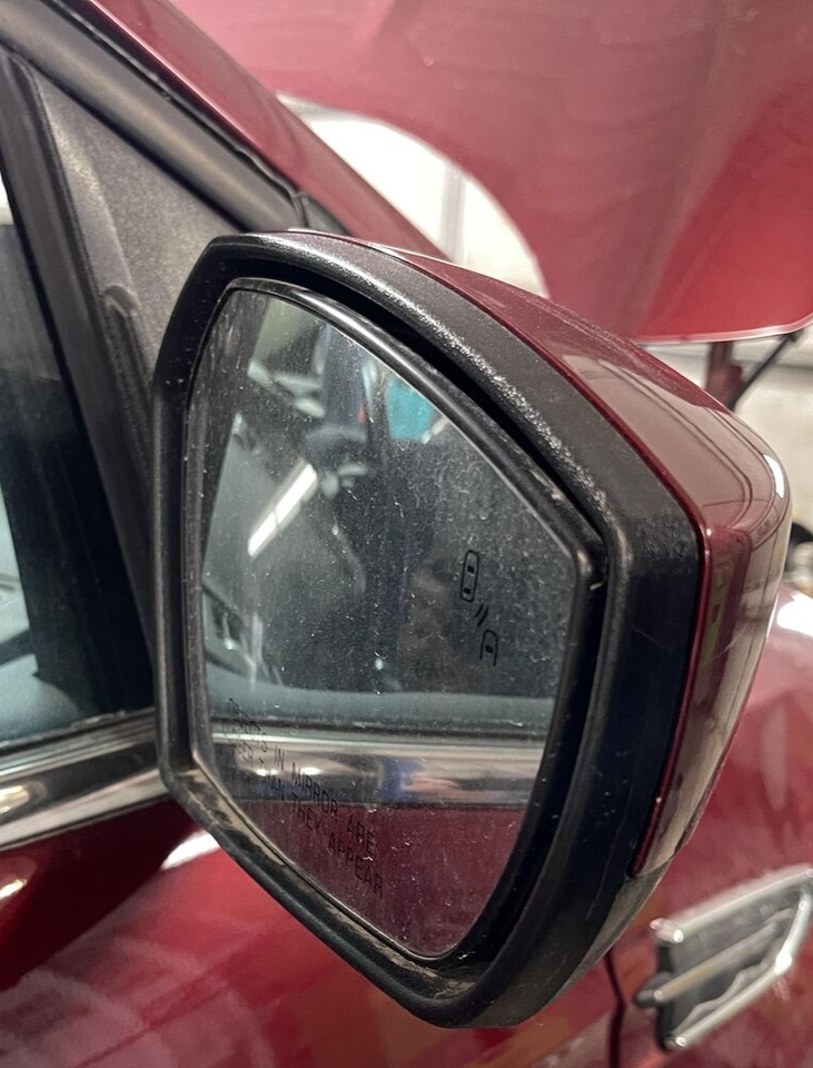 17 18 19 FORD ESCAPE Door Mirror Right RUBY RED RR w/ Blind Spot Alert ...