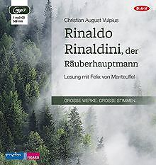 Rinaldo Rinaldini, der Räuberhauptmann: Lesung mit Fe... | Livre | état ...