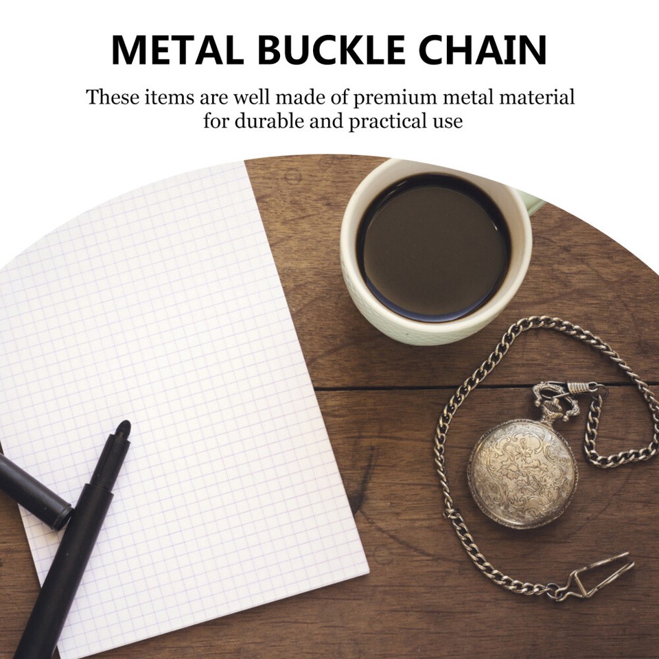 5PCS Vintage Pocket Watch Chain Antique Chain Watch Neck Watch Chain | eBay