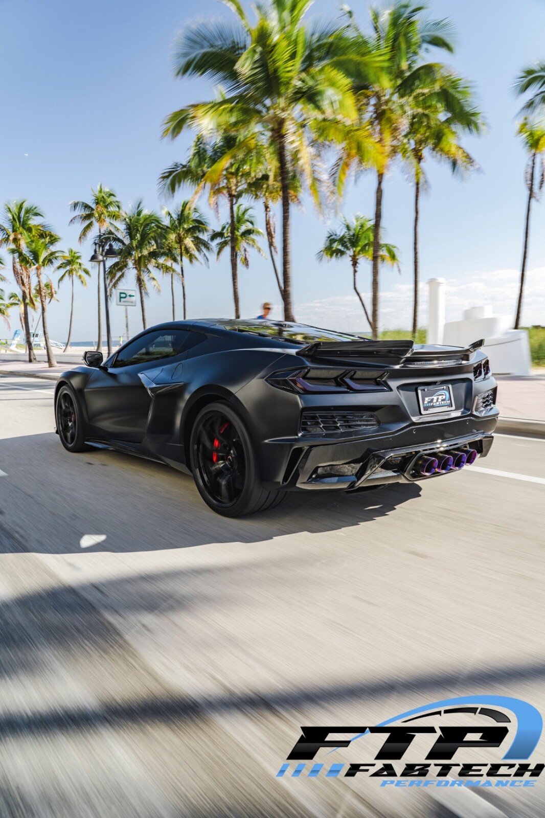 2023+ Corvette Z06 LT6 C8 Exhaust Fabtech Performance USA MADE! Z07 ...