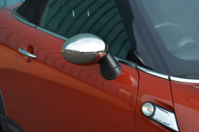 Chrome Wing Mirror Trim Set Covers To Fit Mini R55 R56 R57 R58 R59 R60 ...