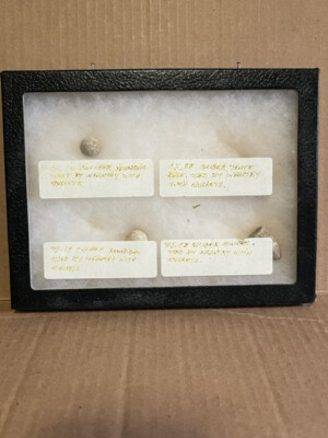 Civil War Bullets - In nice Case - .58 Caliber - Musket Balls | eBay