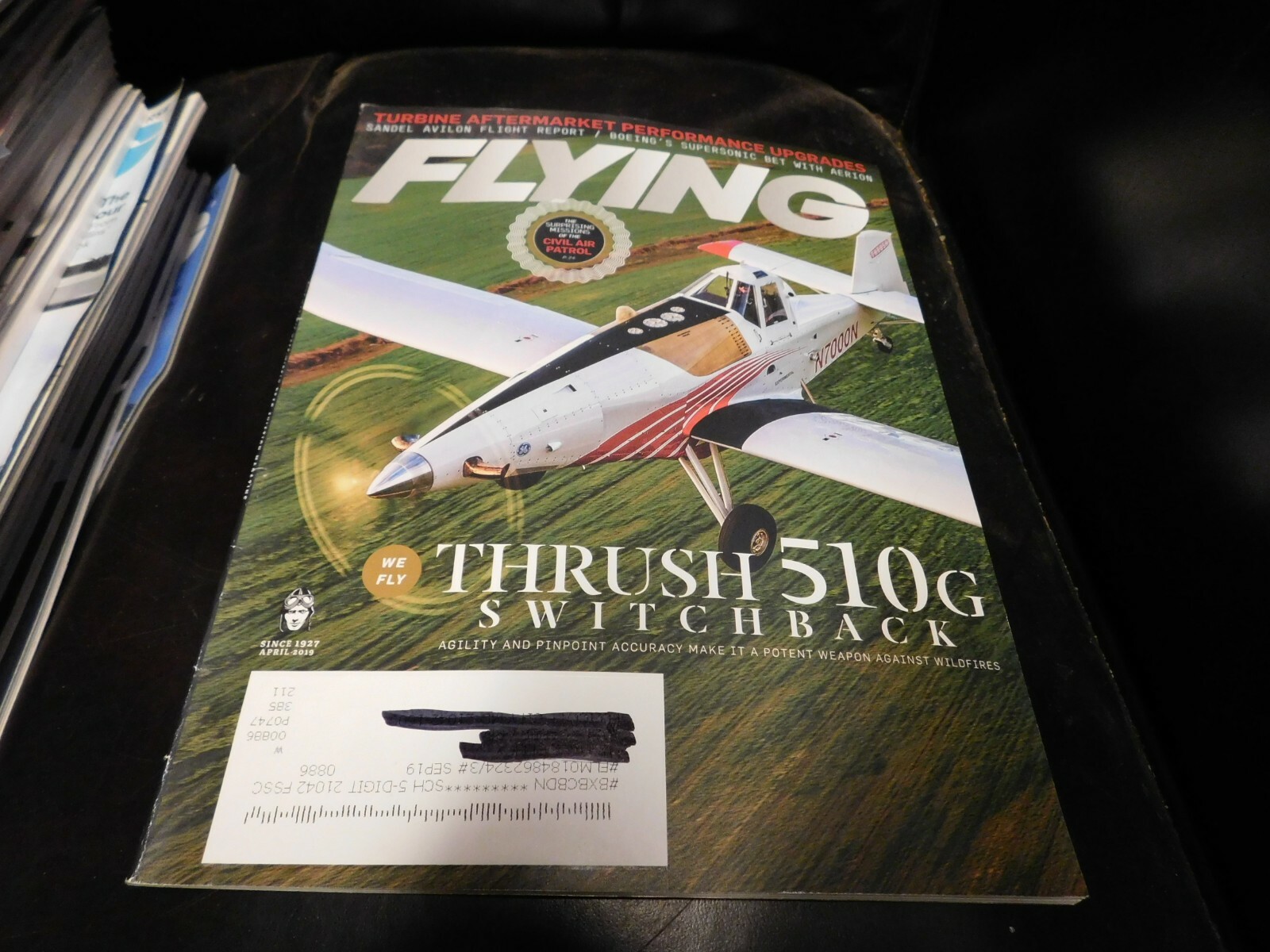 Flying Magazine April 2019, Thrush 510G Switchback, Sandel Avilon ...