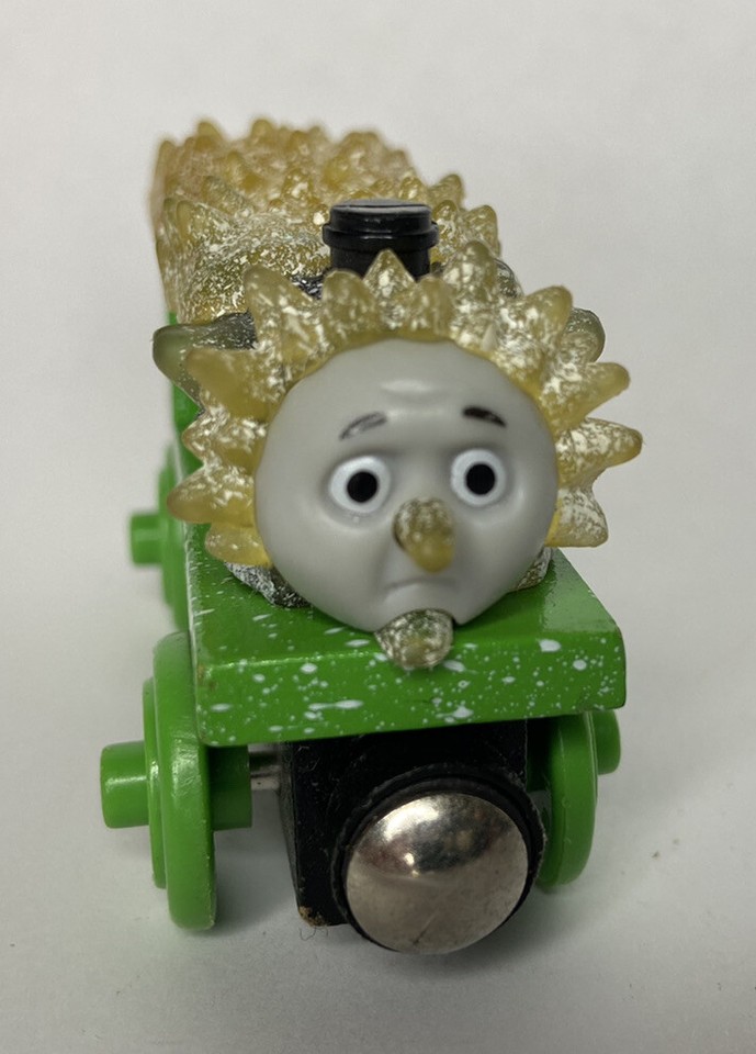 SNOW & ICE COVERED PERCY Thomas The Train Wooden Railway Jack Frost ...