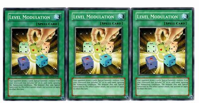 Yugioh- 3X Level Modulation - Common - Unlimited - EEN-EN039 - Near ...