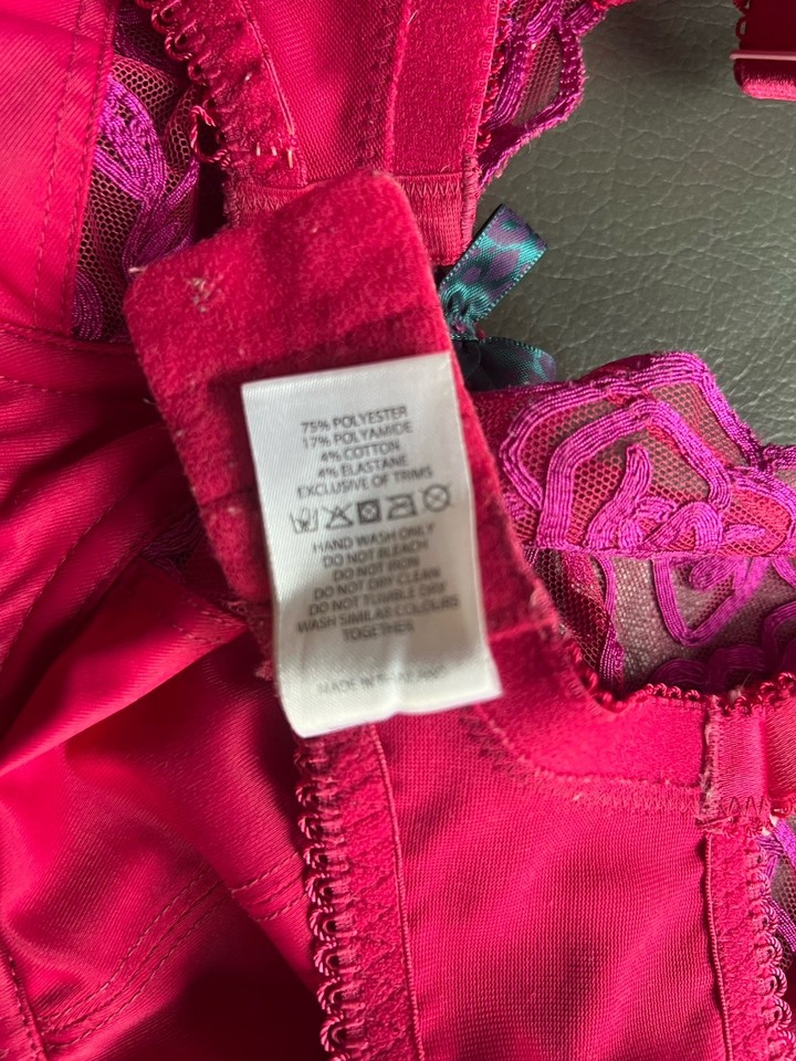 Bravissimo Women's Pink Full Cup Bra 32G | eBay UK