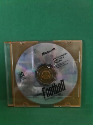Microsoft Football (Disc Only)🕹️ PC GAME 🕹 FREE POST | eBay Australia