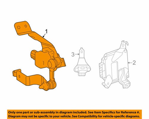 89408-42010 Toyota Sensor sub-assy, height control, rear lh 8940842010 ...