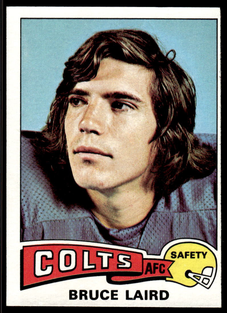 1975 Topps Bruce Laird #329 Baltimore Colts K1 | eBay