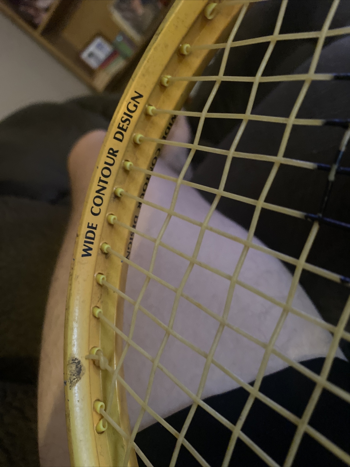 Pro Kennex Power Contour Jr Ace Pro Tennis Racquet Yellow Black | eBay