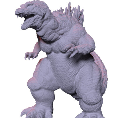Godzilla Resin Sculpture Statue Model Kit Unpainted/Unassembled | eBay
