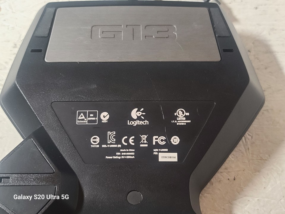 Logitech G13 Advanced USB Programmable Gameboard Gamepad 840-000052 | eBay
