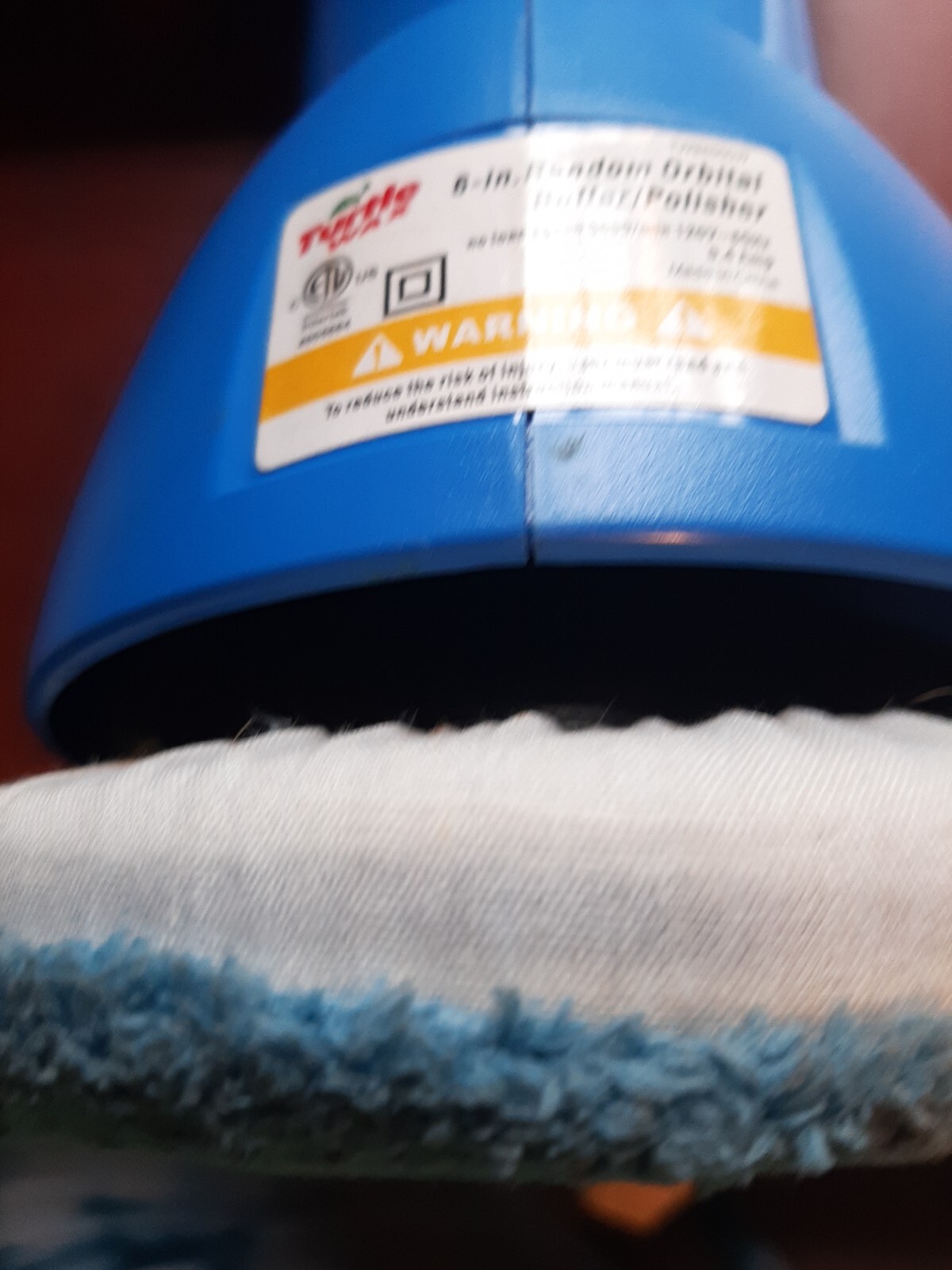 Turtle Wax Professional Orbital Polisher 120V 5-6 in TW94000W buffer ...