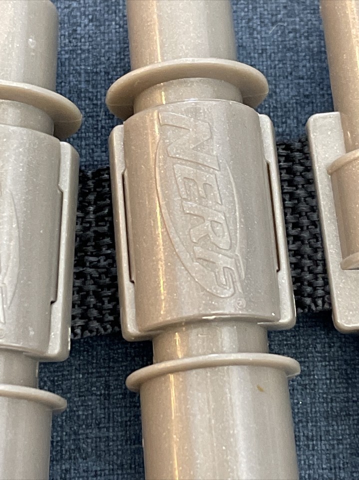 Nerf Vulcan EBF-25 Blaster Machine Gun Ammo Chain Belt Replacement 25 ...