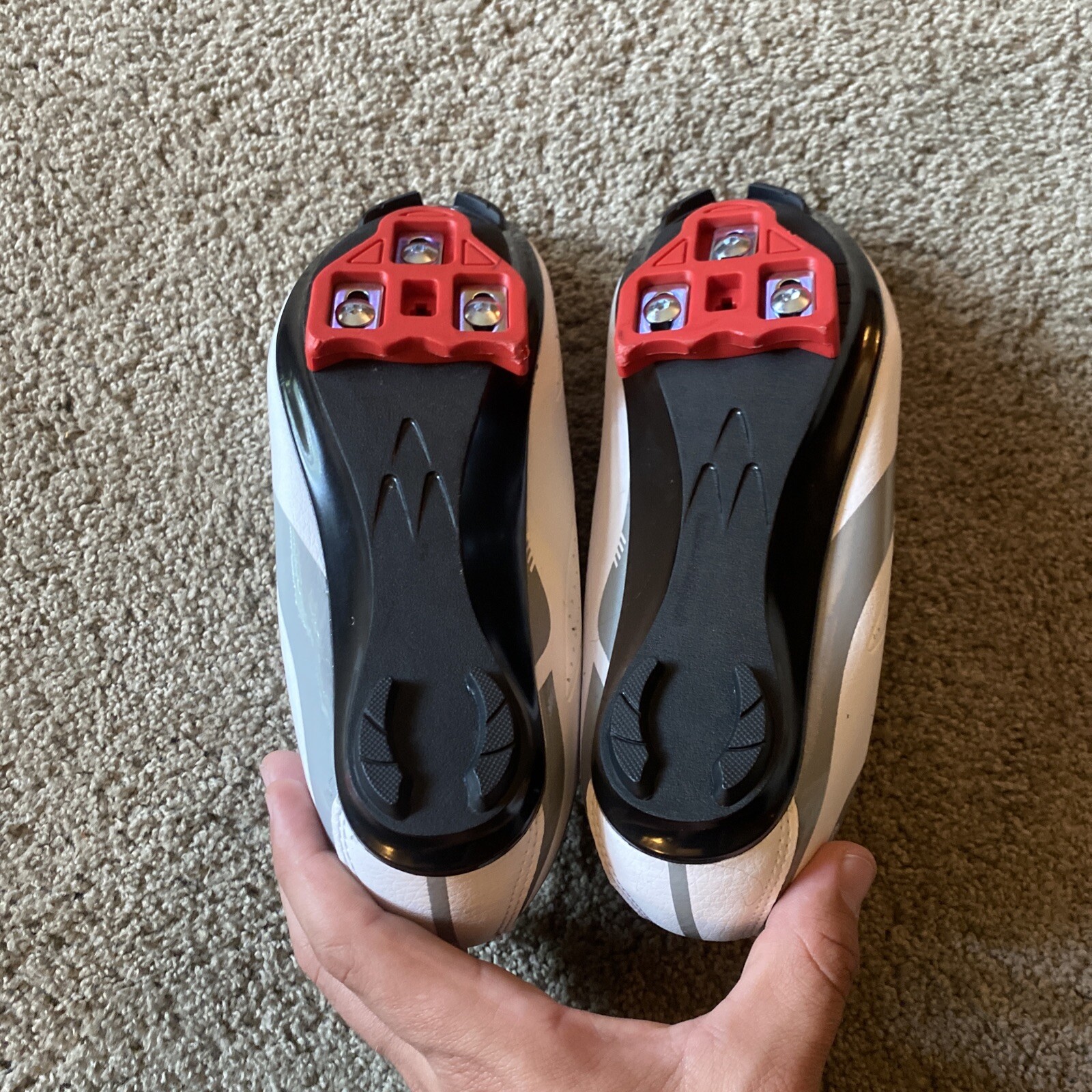 Tommaso Women's Pista 100 Indoor/Road Cycling Shoe White/Gray US 9 EU ...