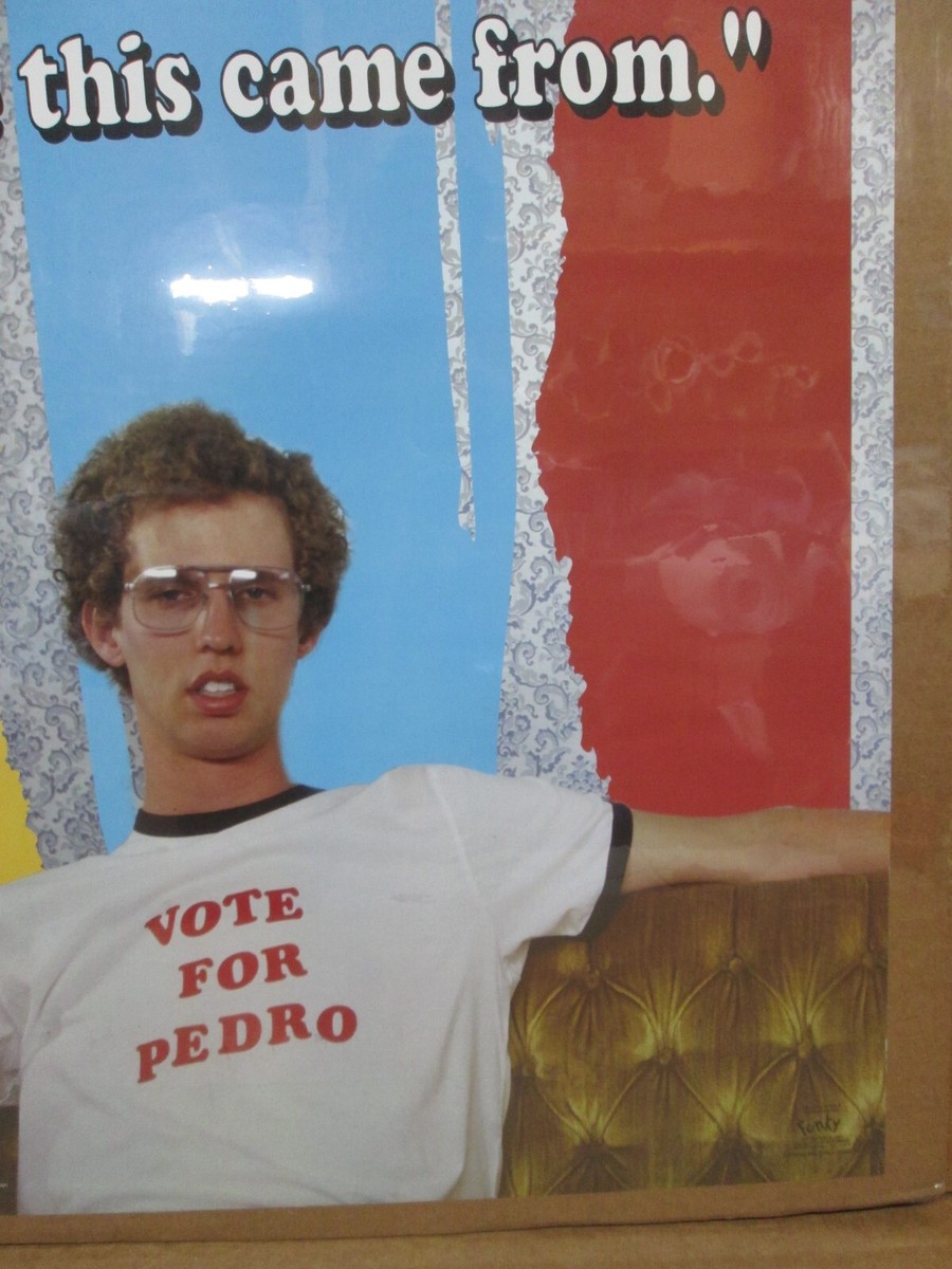 Vote Em Pedro Flyer Vote For Pedro 2024 Yard Sign Limotees