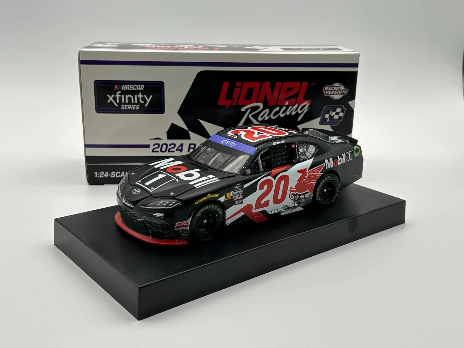 CHRISTOPHER BELL, MOBIL 1, NEW HAMPSHIRE WIN, #20, 1/24 2024 XFINITY ...