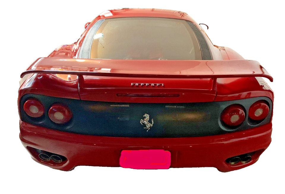 1999-05 Ferrari 360 Modena Euro rear Wing Spoiler w/SS Post NEW FRP ...
