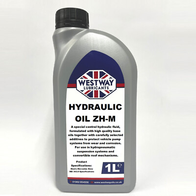 1L Hydraulic Oil ZHM ZH-M Convertible Roof Oil MB 343.0 1 Litre | eBay ...