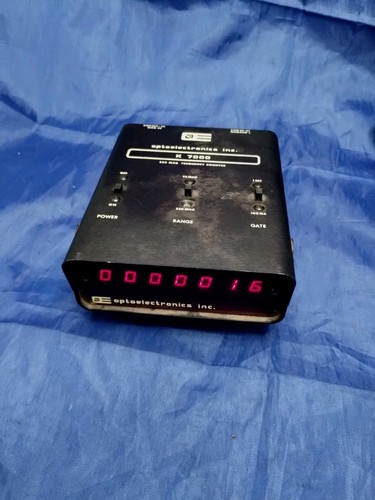 Optoelectronics Frequency Counter Model K7000 - UNTESTED Powers On | eBay