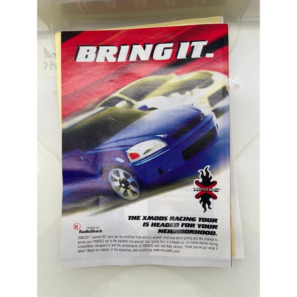 Radio Shack RC Car XMODS 1:28 Scale RC Car Street Racing Starter Kit in ...