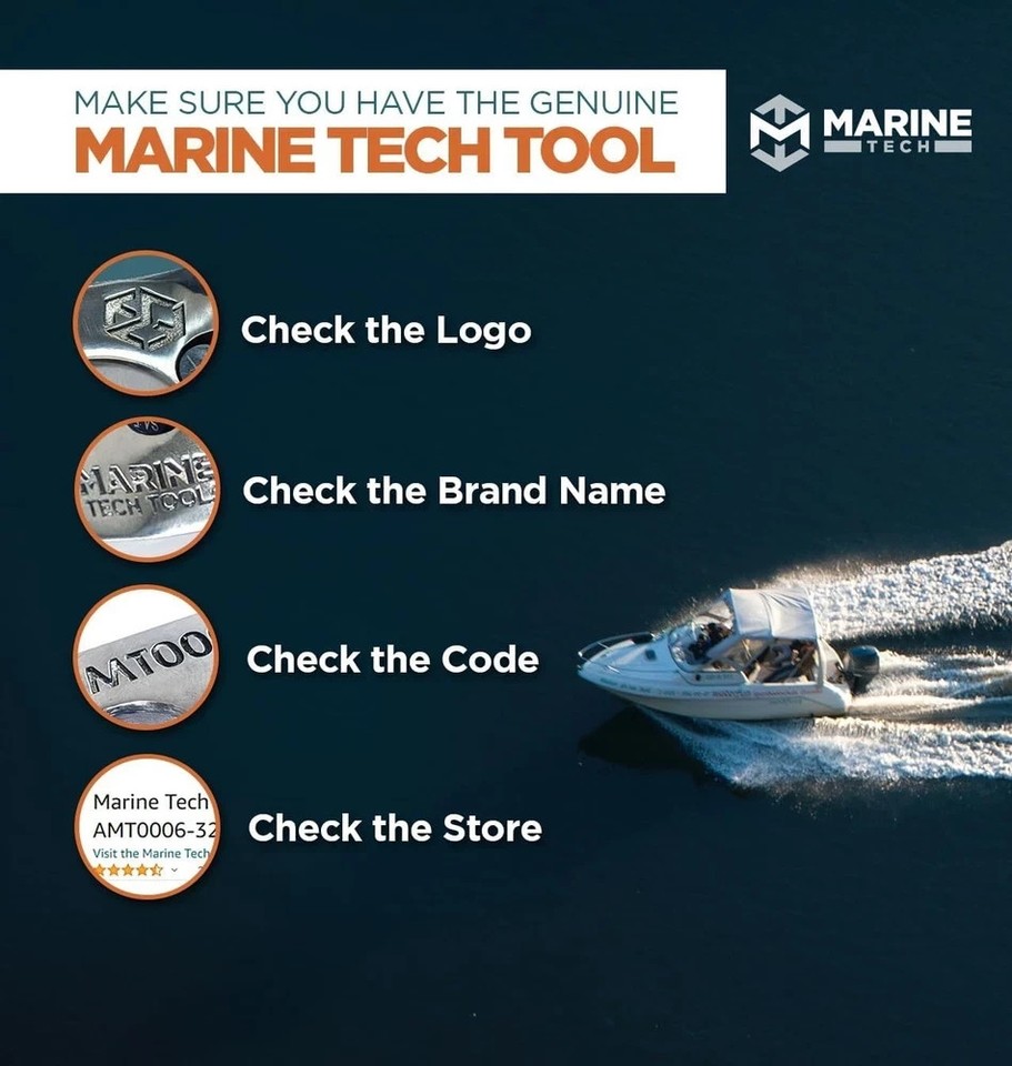 Marine Tech Tools 32mm Yamaha Tilt Trim Spanner Wrench (AMT0006 ...