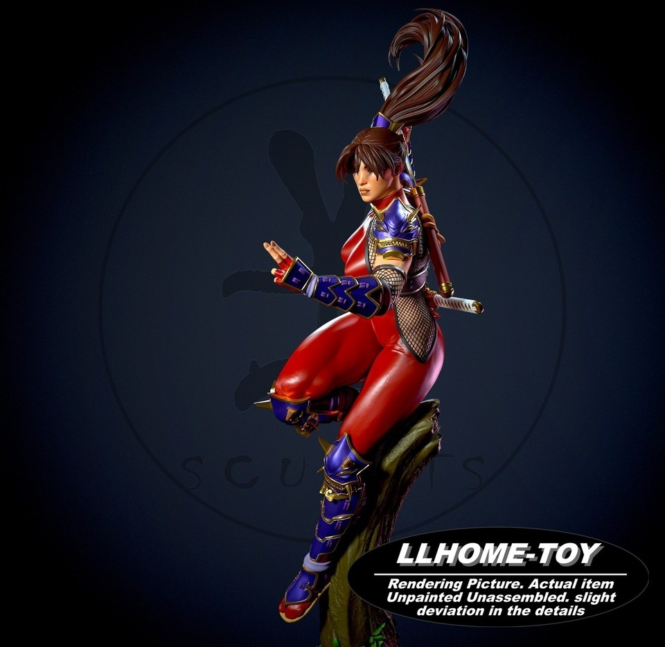 Taki sword battle 30CM Tall 3d Print Model Unpainted Garage Kit Statue ...