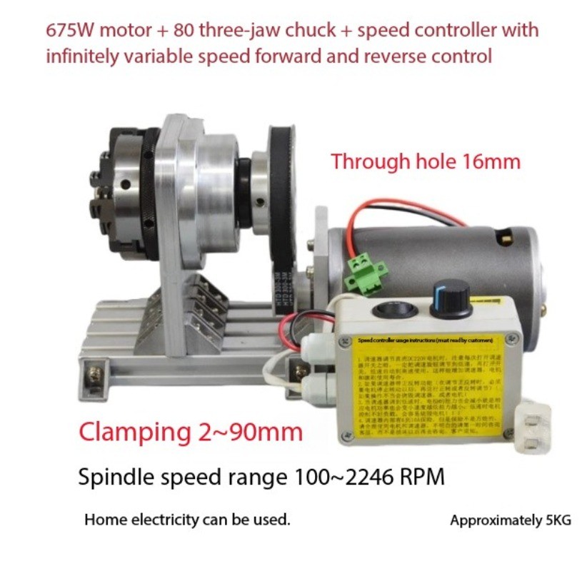 Infinite Speed Regulation 80/100 Linkage Chuck Forward and Reverse ...