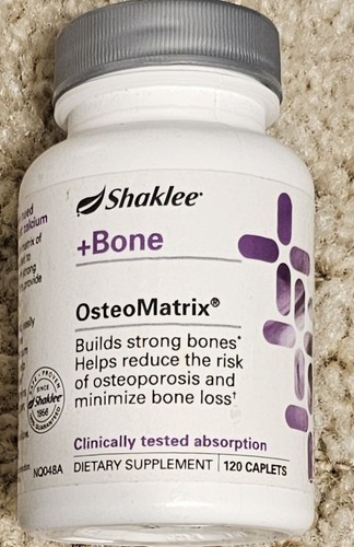 NEW Shaklee +Bone OsteoMatrix for Strong Bones - Gluten Free - 120ct ...