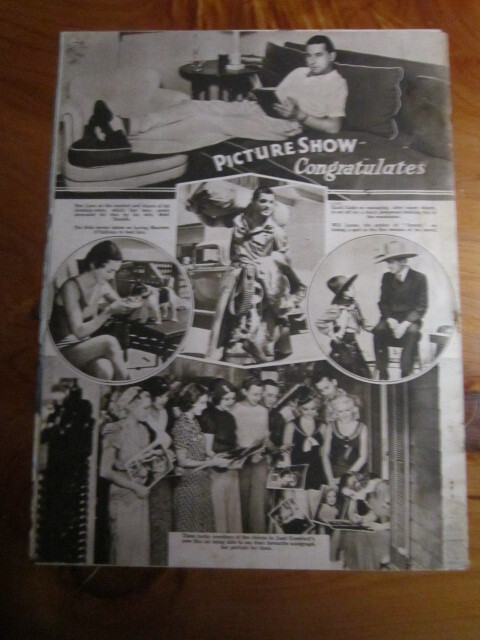 MAGAZINE VINTAGE PICTURE SHOW FEBRUARY 1934 GREAT *** MUST SEE *** | eBay