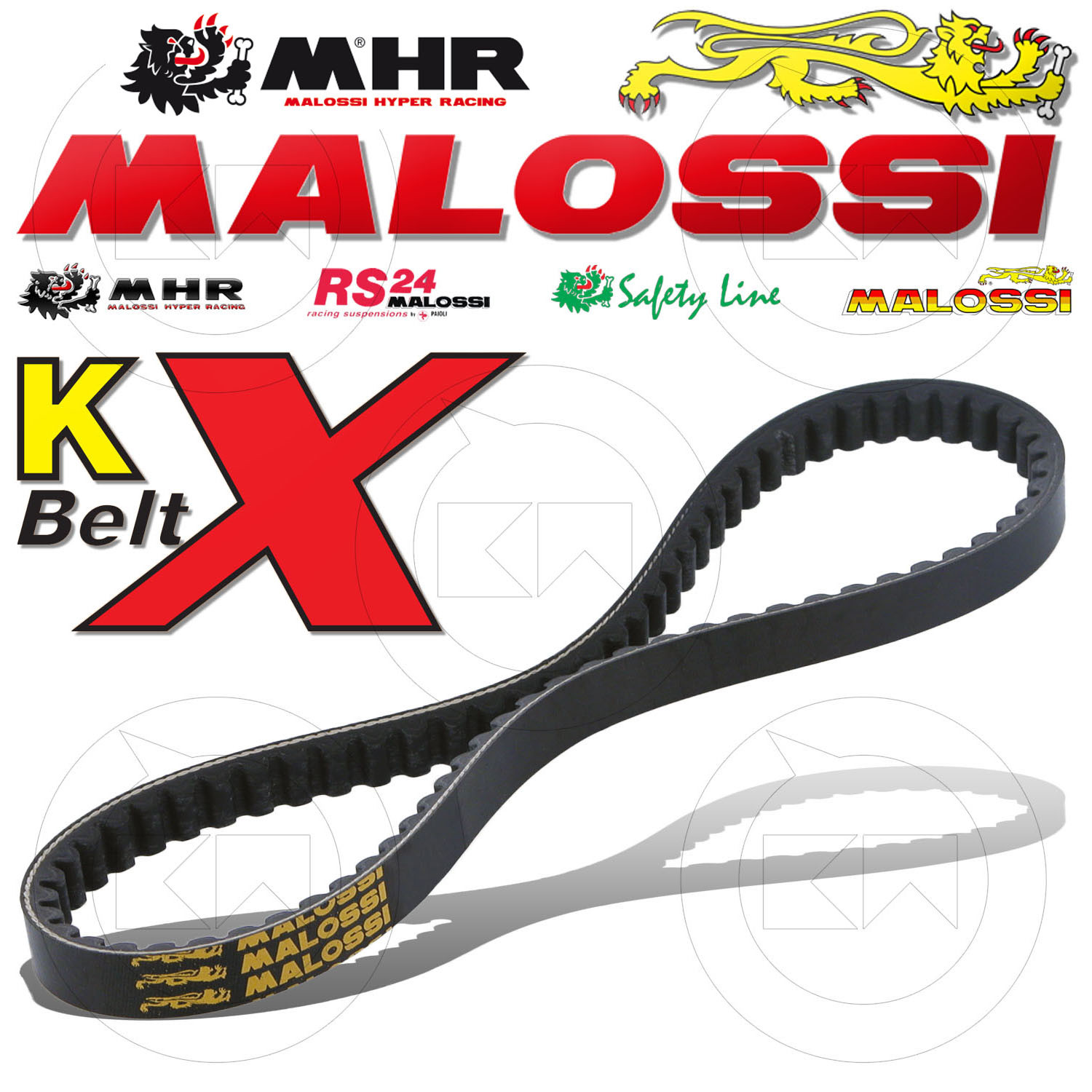 MALOSSI 6115668 Transmissionsriemen X K Belt MHR Gilera Ice 50 2T | eBay