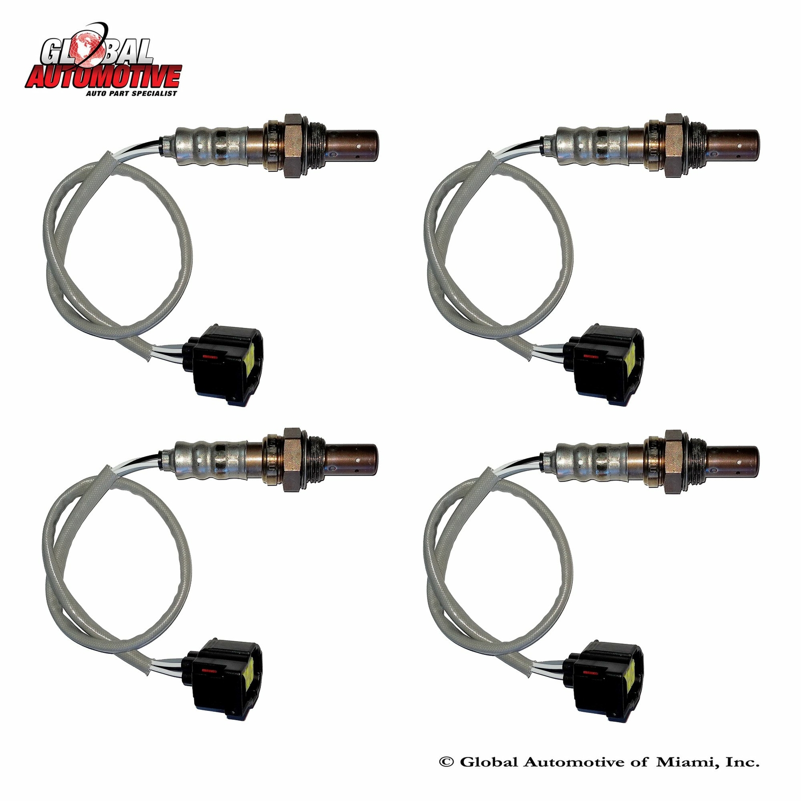 Set of 4 NTK Oxygen O2 Sensor for 2005-2008 Dodge Magnum 2.7L 3.5L 5.7L ...