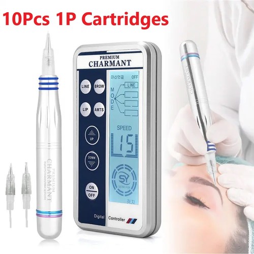 Permanent Digital Eyeline Makeup Blue Machine with Replace 10Pcs ...