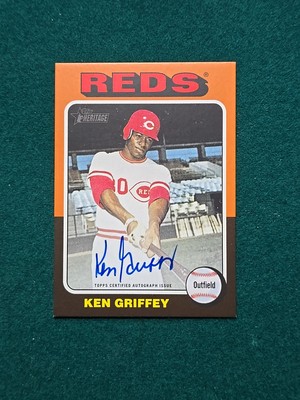2024 Topps Heritage Ken Griffey High Number Real One Auto On-Card #ROA ...