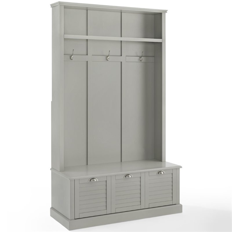 Crosley Ellison Hall Tree in Gray | eBay