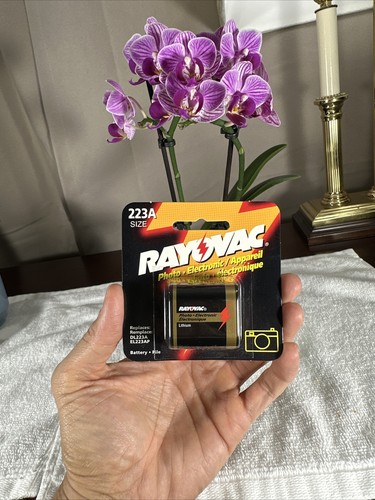 New Vintage Rayovac RL223A-1 223A 6V Lithium Photo Electronic Camera ...