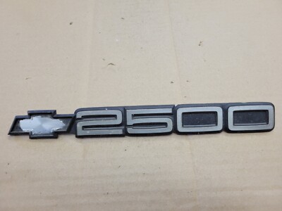 Chevy OEM 1988-2000 Silverado 2500 Door Emblem Badge Logo Nameplate ...