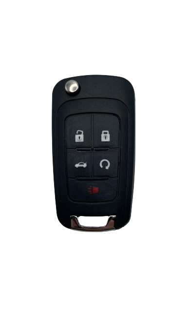 2010 - 2019 Chevrolet 5-button remote flip key FOB OHT01060512 Smart ...