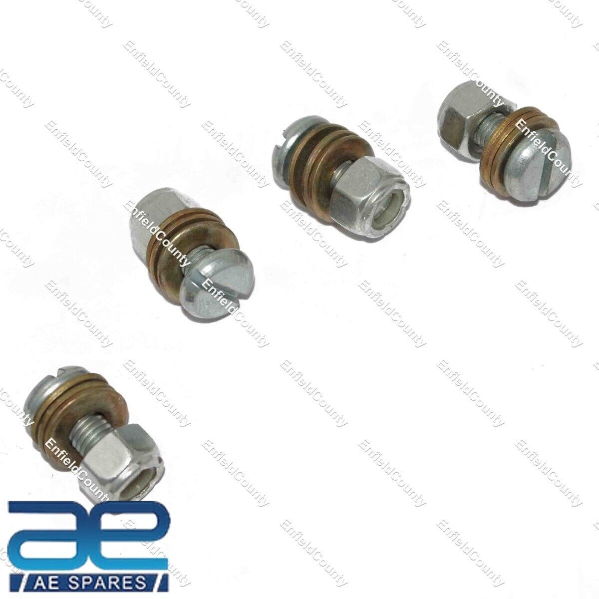 Bonnet Screws With Nylock Nut Pack of 4 Unit For Ford & Fordson Tractor ...