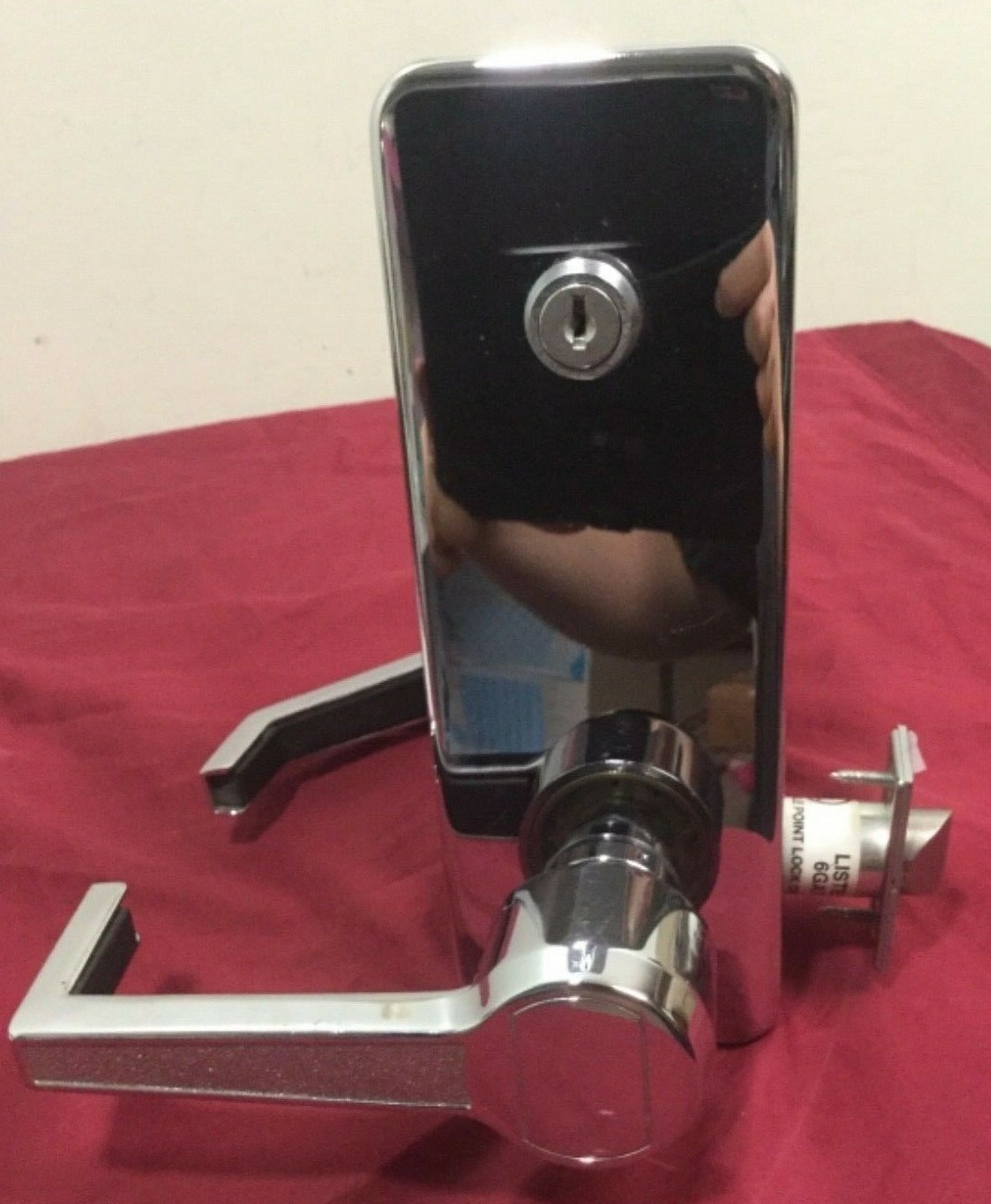 Kaba Ilco Unican Simplex push button lock, L1000 (display mount) bright ...