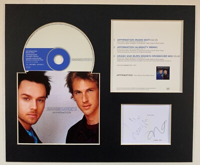 SAVAGE GARDEN - Signed Autographed - AFFIRMATION - Album Display | eBay