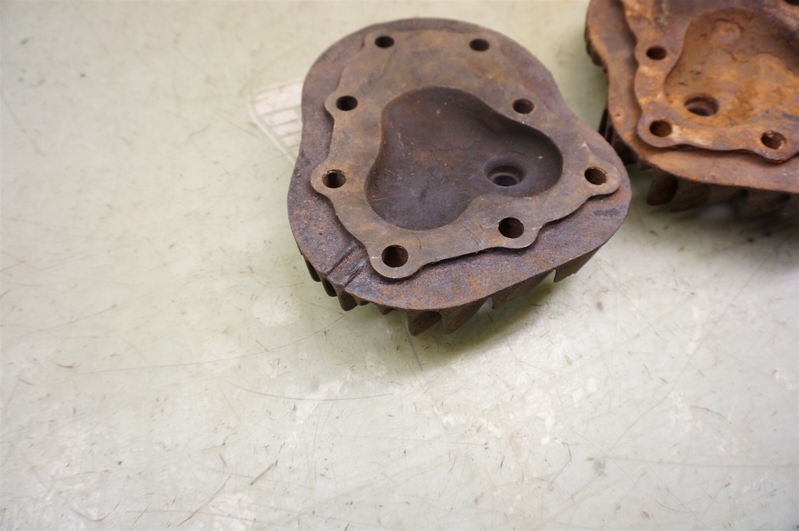 Harley wl 45 CI Flathead Knucklehead WLA OEM Heads Nice High ...