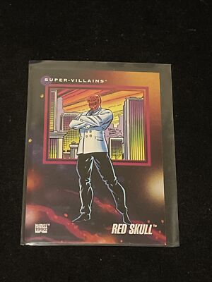 1992 IMPEL MARVEL UNIVERSE SERIES III RED SKULL CARD #106 | eBay