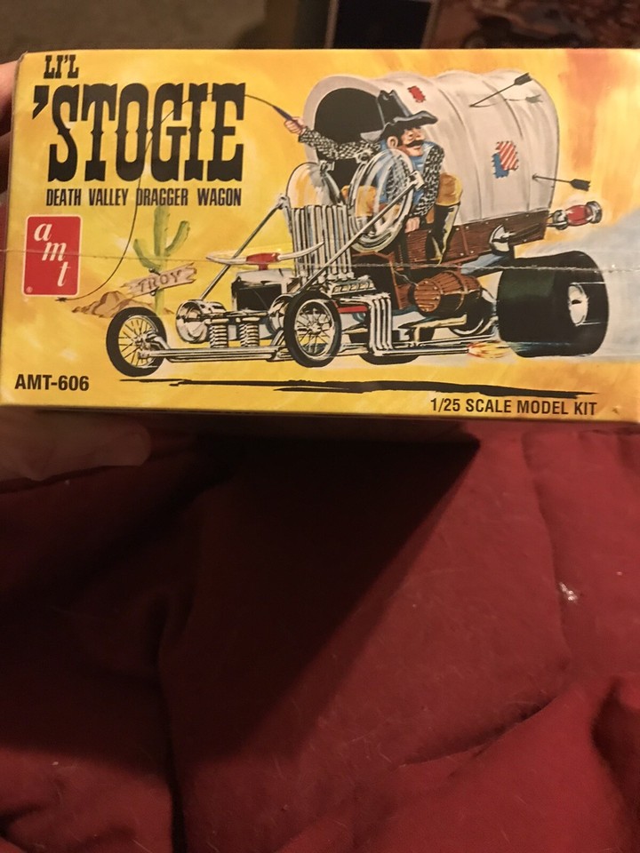 Li'L STOGIE Death Valley Dragger Wagon AMT 1:25 Scale AMT-606 Model Kit ...