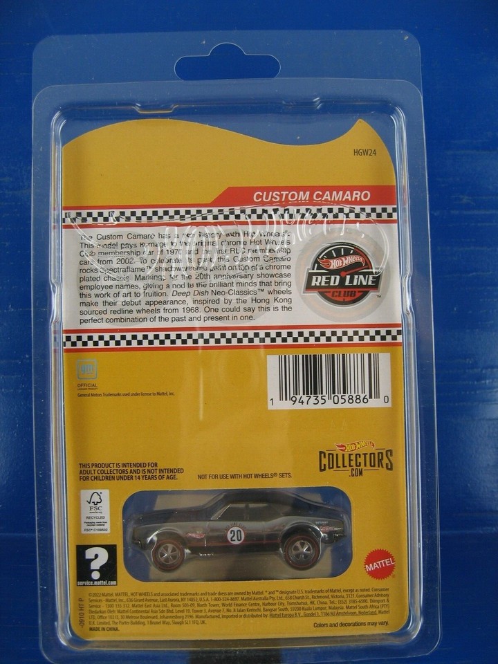 HOT WHEELS RLC RED LINE CLUB CARS YOUR CHOICE VARIATION LISTING | eBay